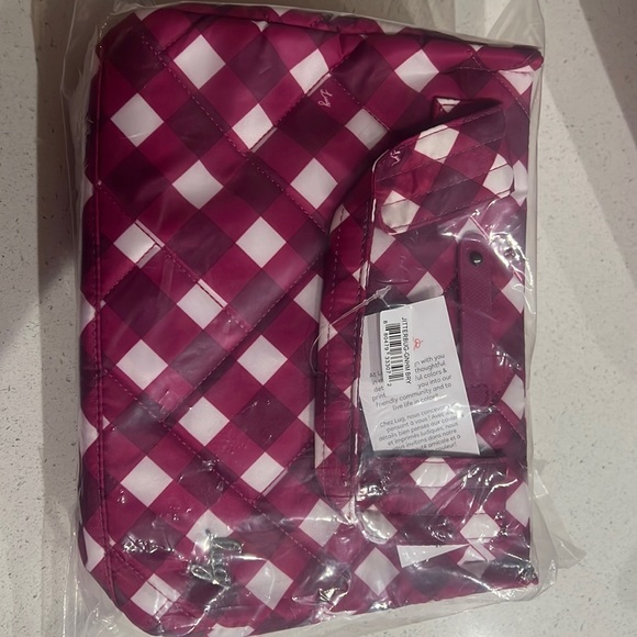 lug | Bags | Lug Jitterbug In Gingham Berry | Poshmark